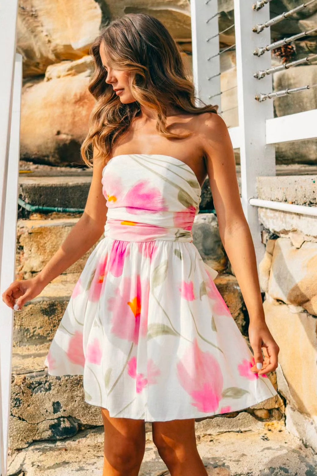 Mia mini dress - blossom-Pash + Evolve-The perfect dress for any occasion is our Mia dress ...